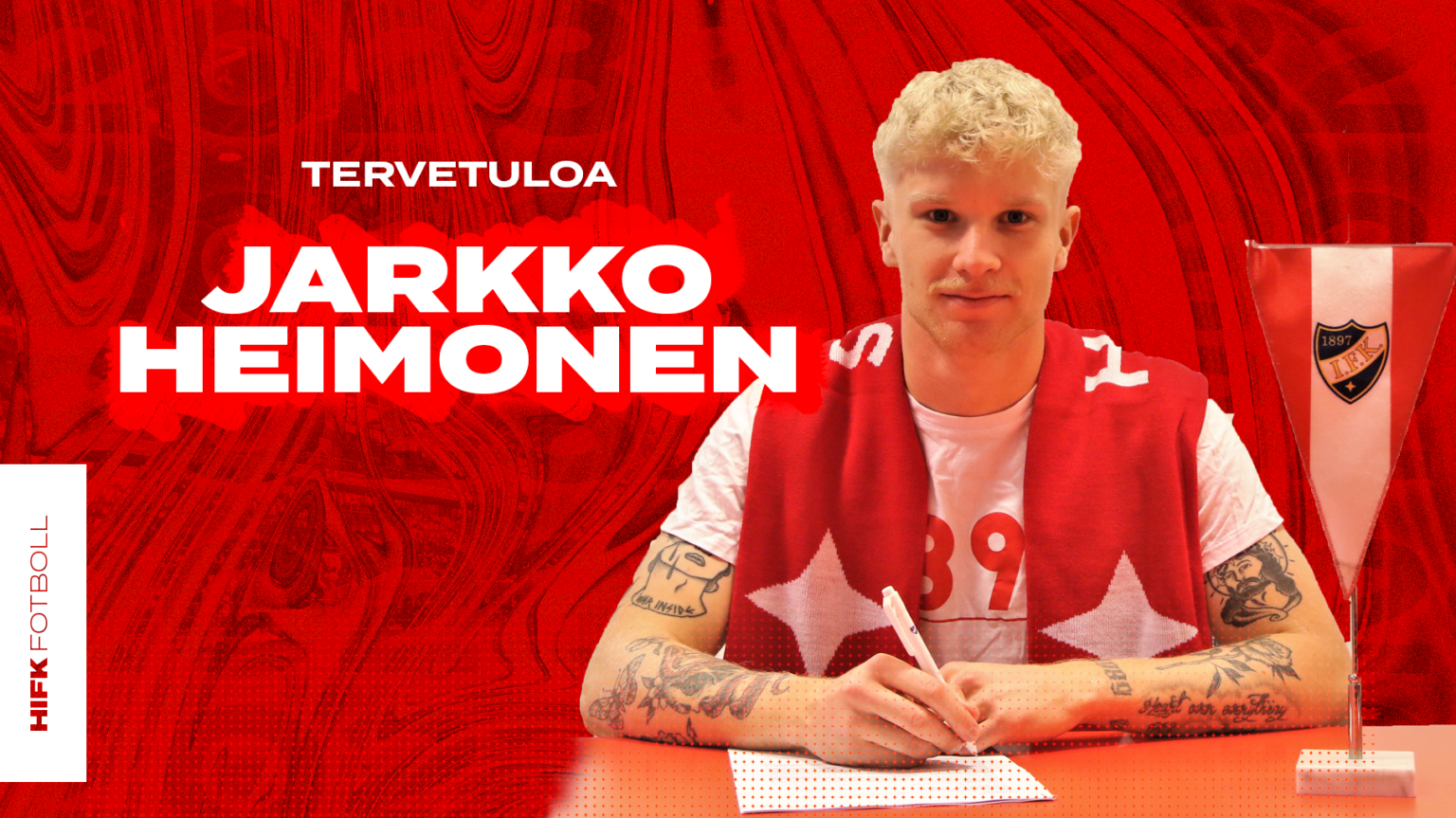 HIFK ja Jarkko Heimonen sopimukseen! – HIFK Fotboll